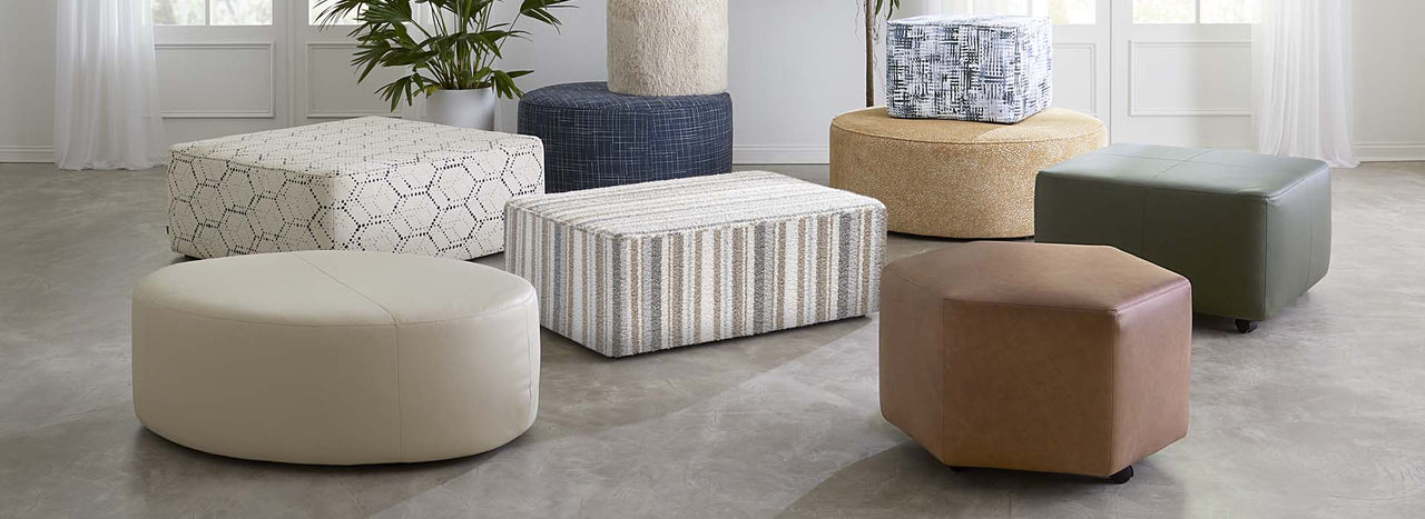 How to Add Modern Poufs and Ottomans to your Living Space – Bracko Home